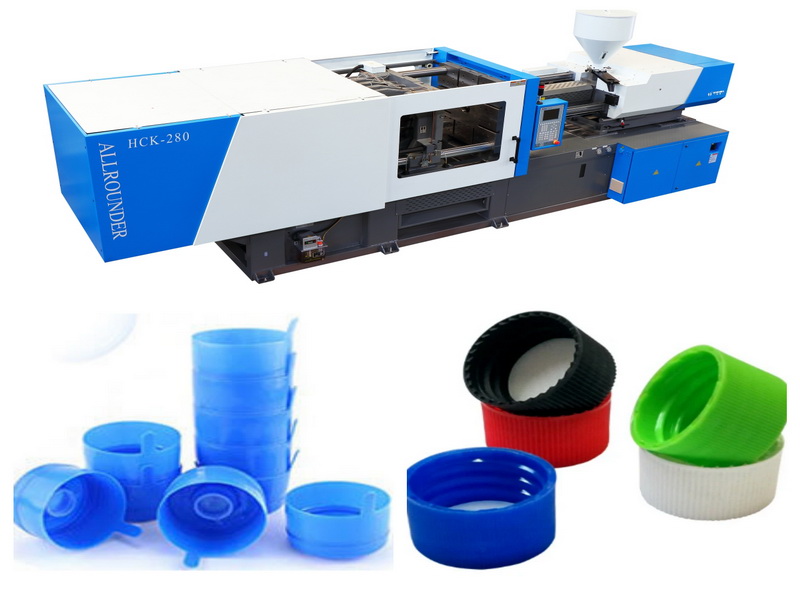 PET preform caps injection molding machine - Haichen