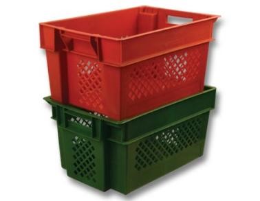 The production process of plastic crates