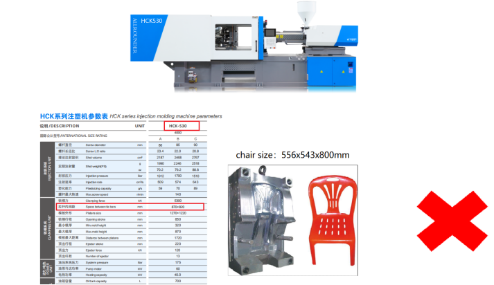 Plastic chair making machine - Haichen