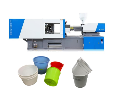 Plastic bucket injection molding principle