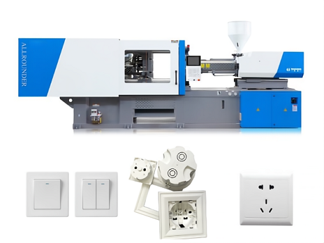 Plastic light switch panel injection molding machine - Haichen