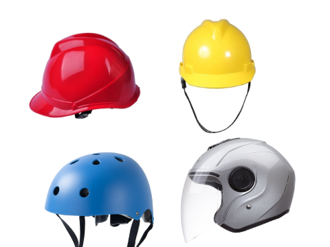 Types of plastic helmets - Haichen