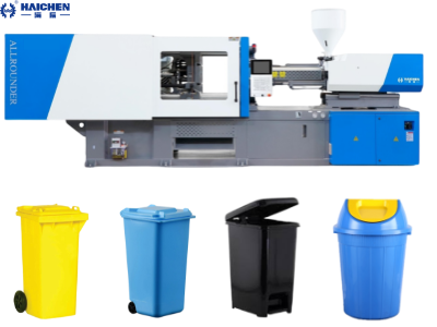 How to choose plastic garbage bins injection molding machine