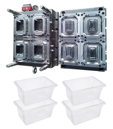 Plastic box production steps