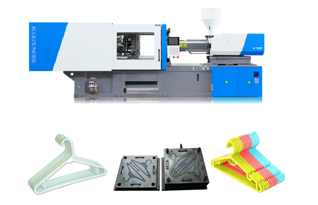 Plastic hanger making injection molding machine - Haichen