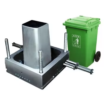 Plastic garbage bins Injection Molding Process - Haichen