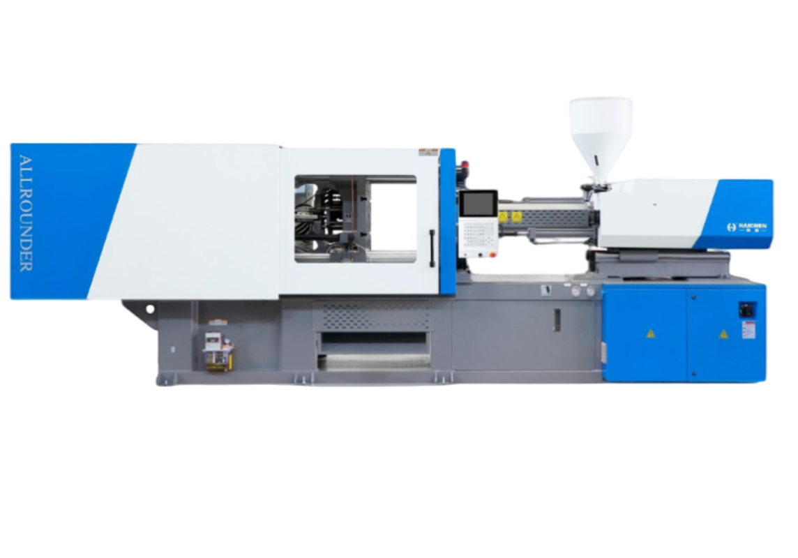 Injection molding machines for producing plastic products