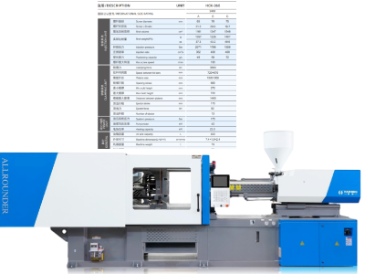 360 Ton Injection Molding Machine Parameters Details - Haichen